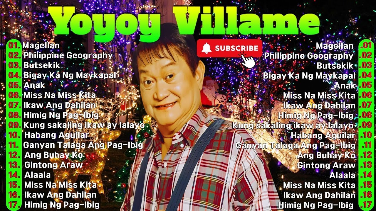 YOYOY VILLAME MEDLEY GREATEST OPM SONGS COLLECTION: Magellan ...