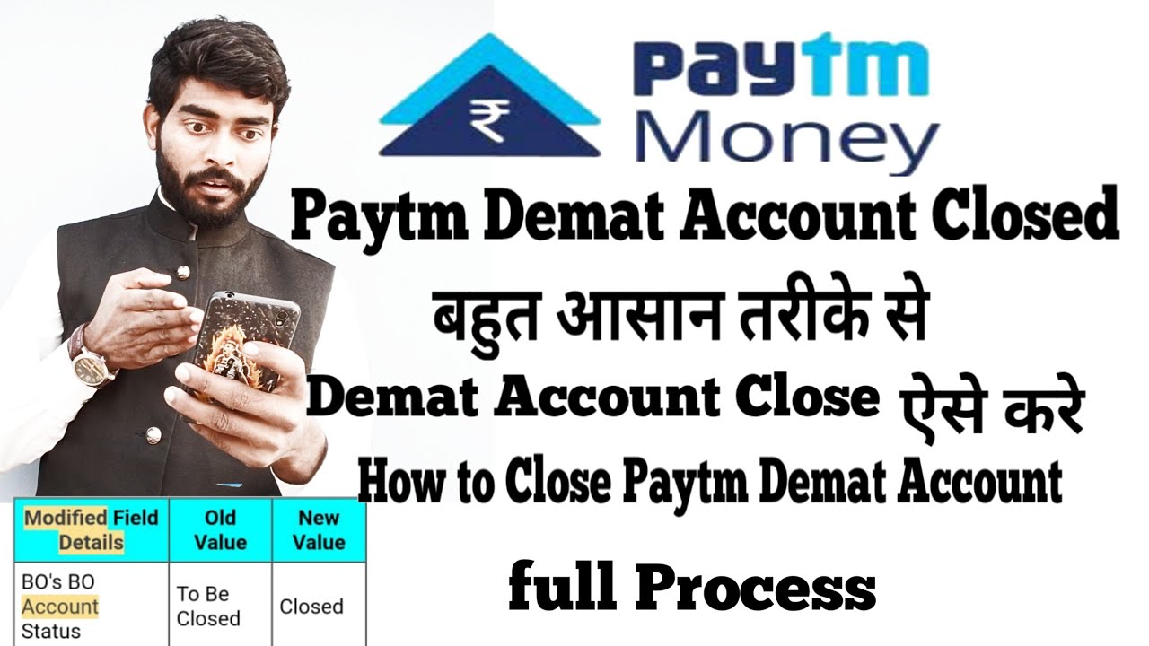 how to close paytm money demat account || paytm money demat account ...