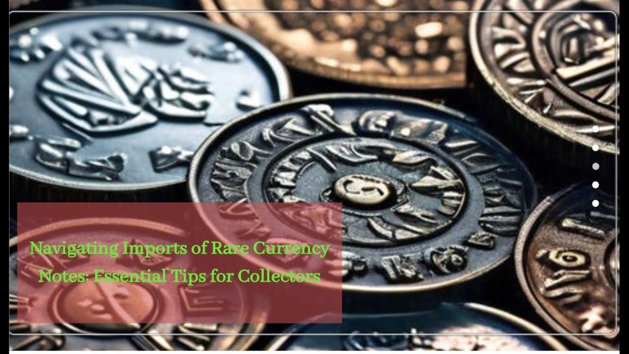 Navigating Imports of Rare Currency Notes: Essential Tips for ...
