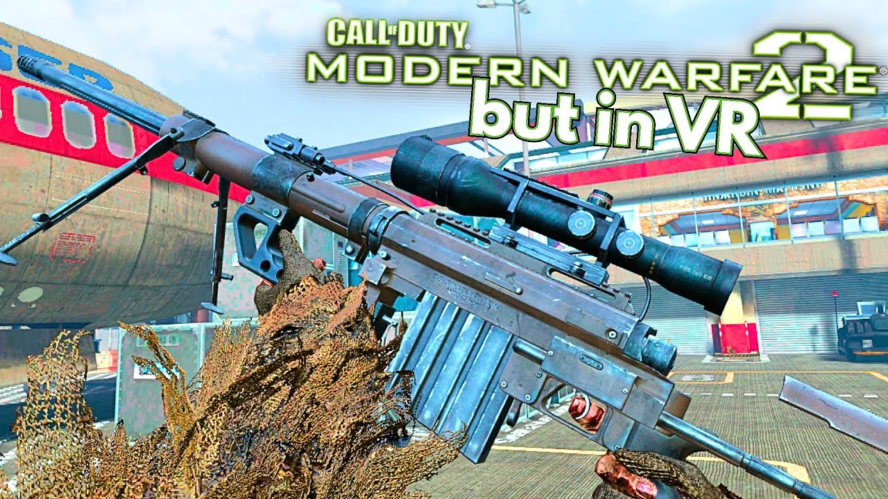 MODERN WARFARE 2 but in VR - YouTube