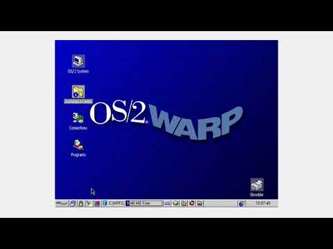 IBM os2 Lost Operating System - YouTube