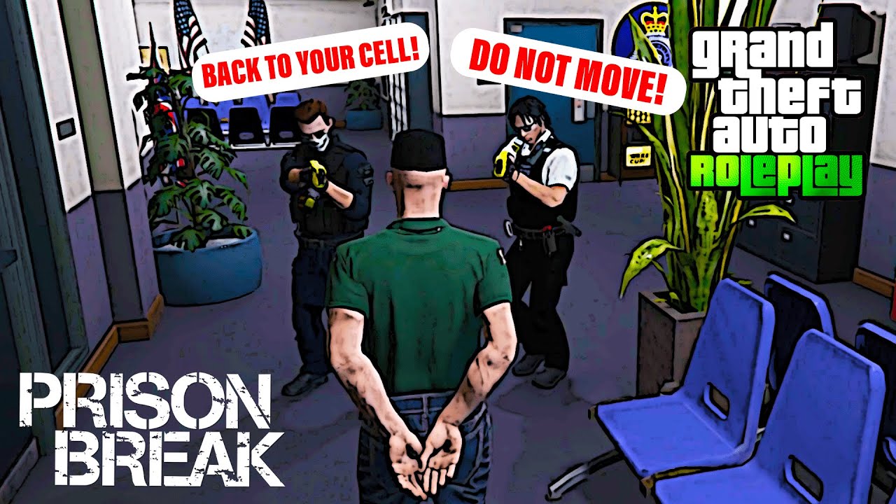 PRISON BREAK PART 1.. GTA RP - YouTube