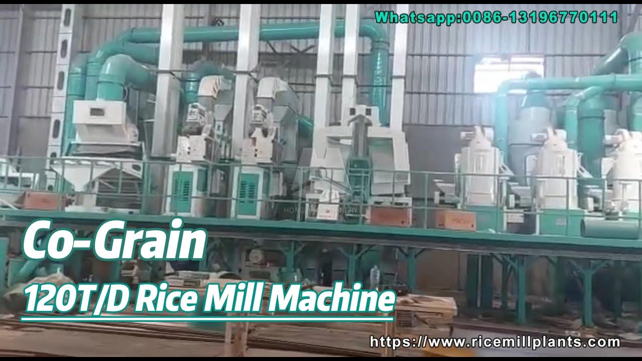 120T/D Rice Mill Plant Installation: Efficient Rice Processing Solution ...