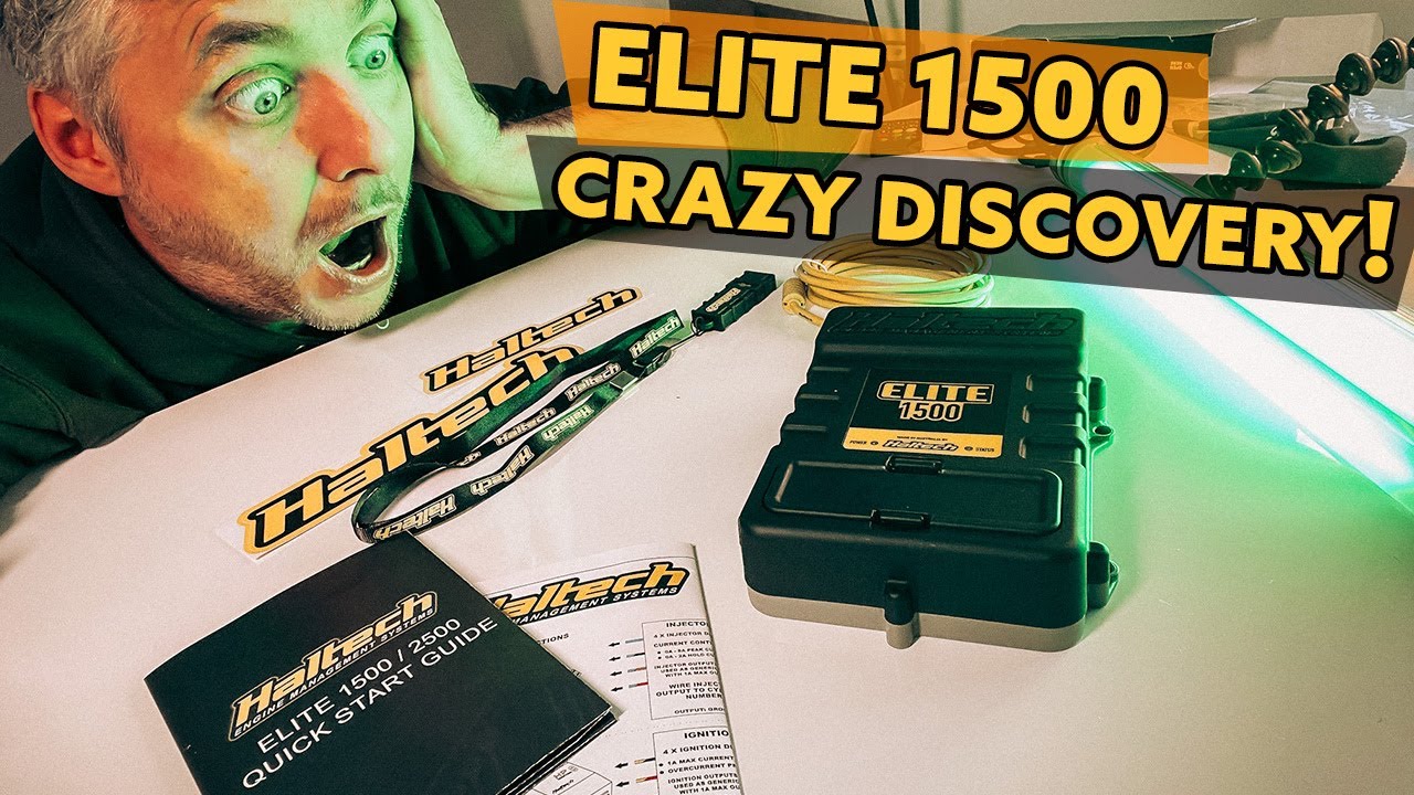 WOW i didnt know it had that! @haltech Elite 1500 unexpected discovery ...