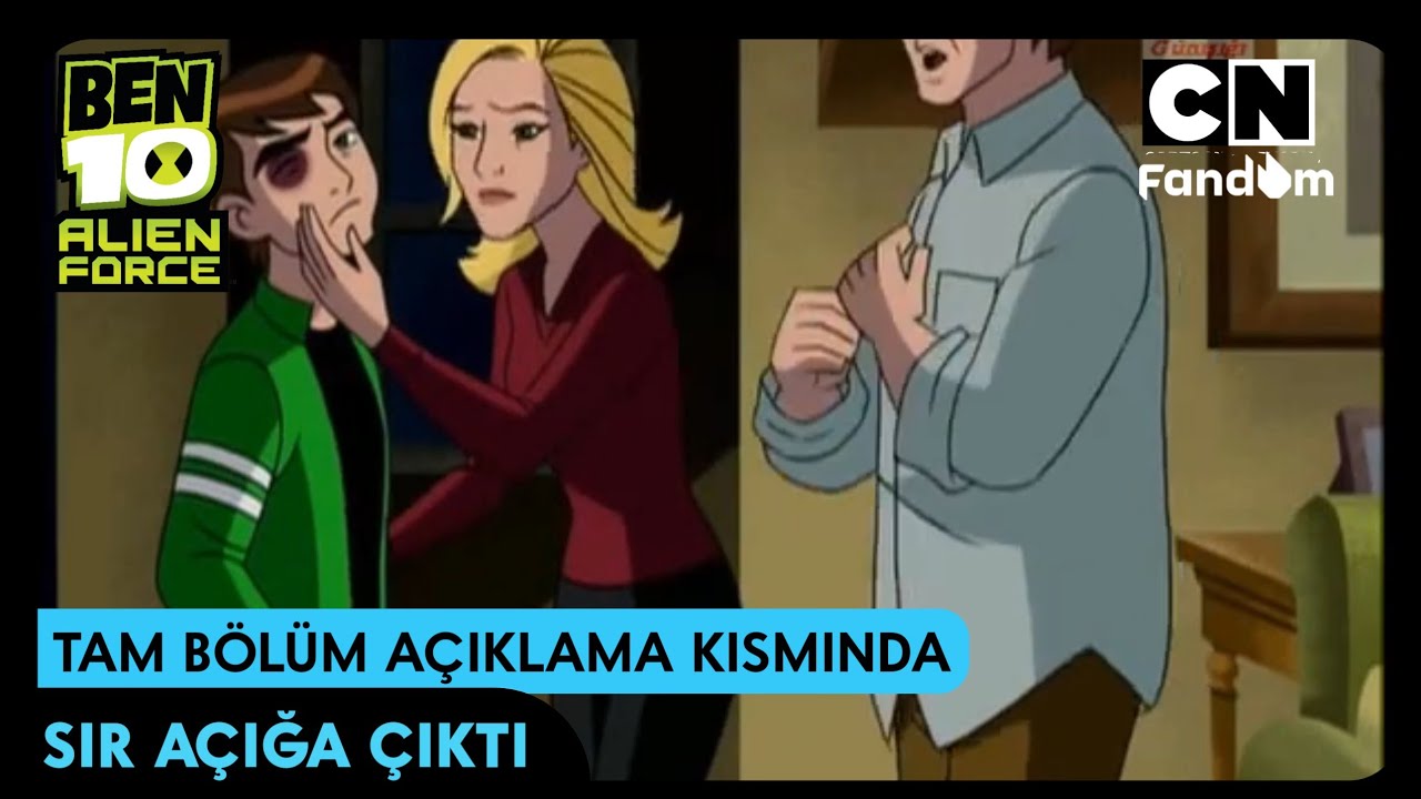 Ben 10: Alien Force | Ben'in Anne ve Babası Gerçeği Öğreniyor | Kısa ...