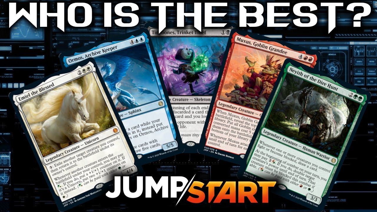 Ranking Every Jumpstart Commander | Which Jumpstart Legends are the ...