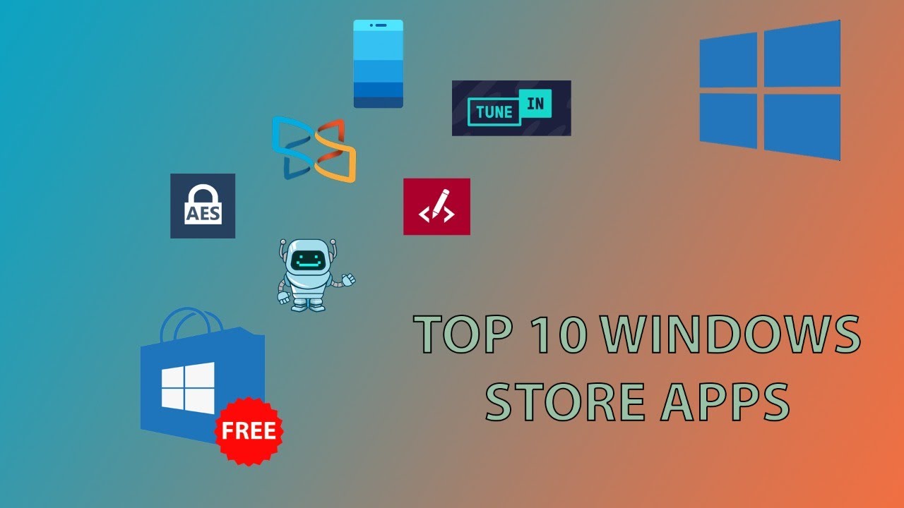 Top 10 Windows store apps (2020) - YouTube