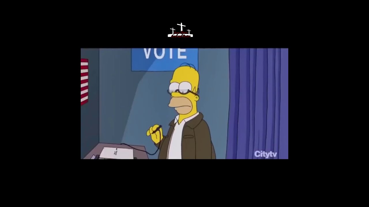 The Simpsons Election Day 2020+2021 Prediction. - YouTube