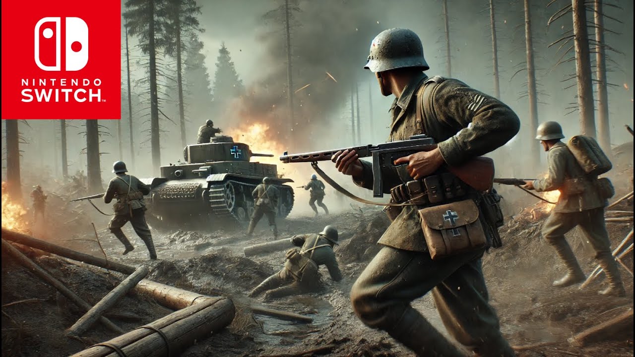 TOP 20 BEST Military War Games on Nintendo Switch - YouTube