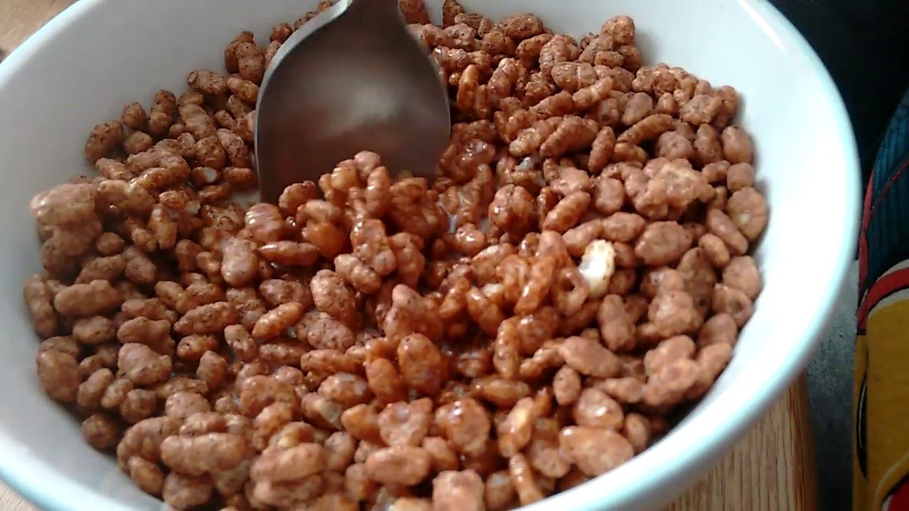 ASMR Eating Cereal - Coco Pops - YouTube