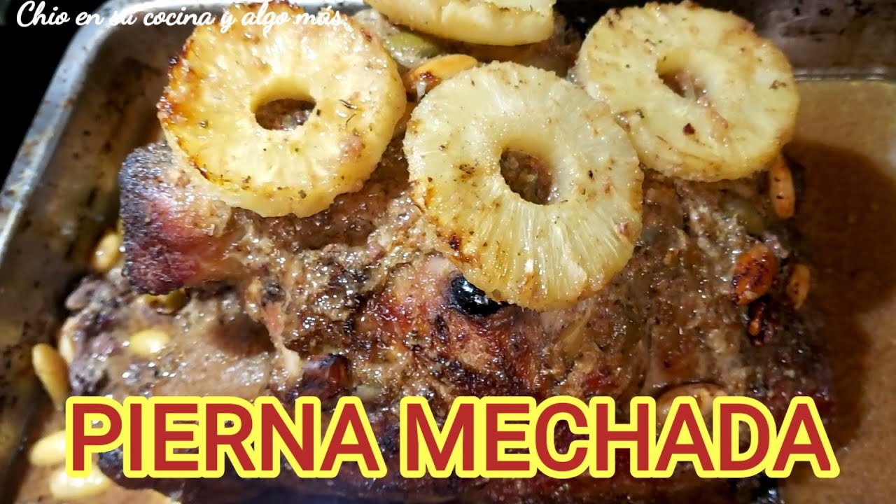 PIERNA DE CERDO MECHADA AL HORNO/ Cena navideña /Año nuevo - YouTube