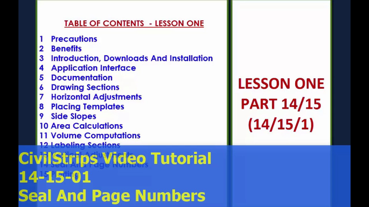 14_15_01 Seal And Page Numbers - YouTube