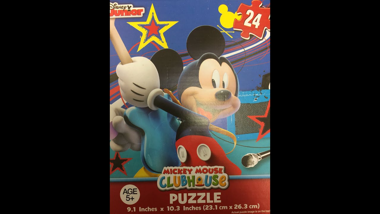 Disney Mickey Mouse Puzzles | Mickey Mouse puzzle games - YouTube