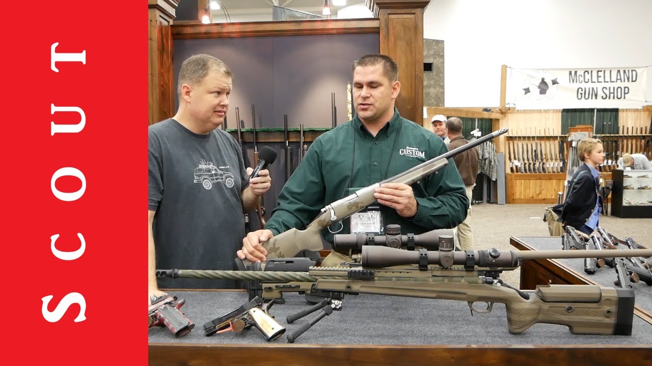 NEW Remington Custom Shop Guns Scout Tactical Shot Show - YouTube