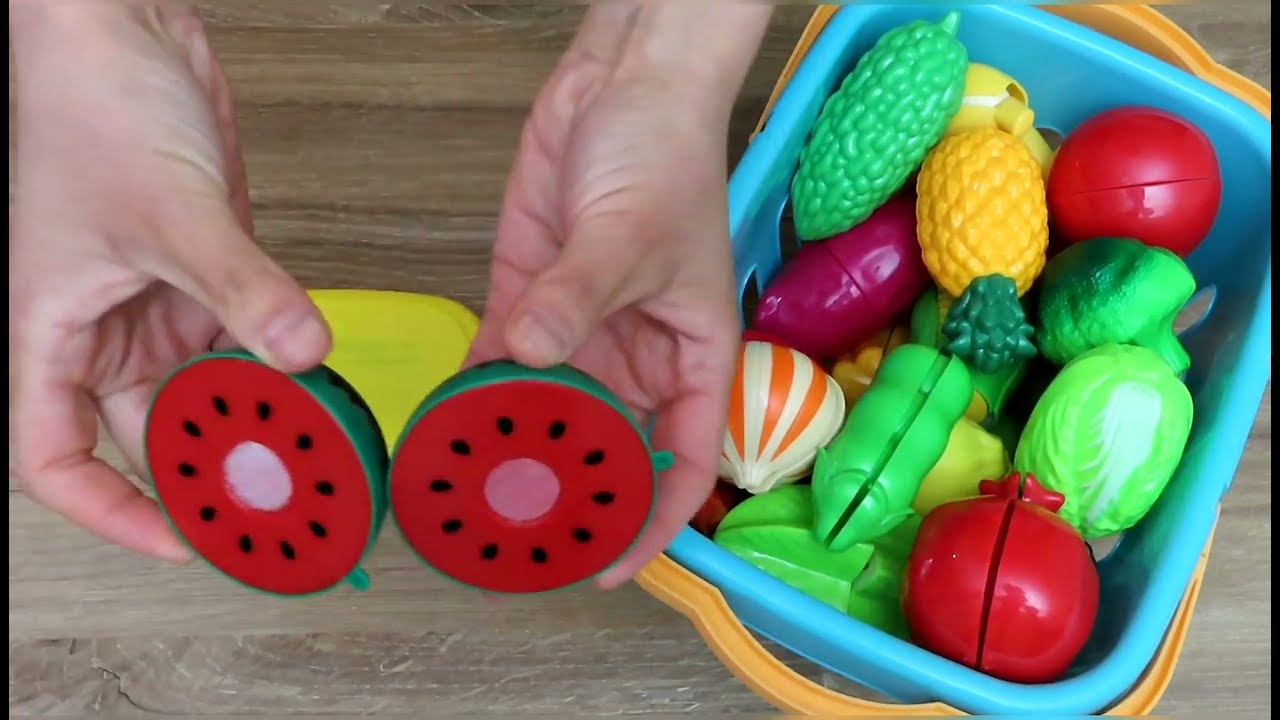11 Minutes Satisfying with Unboxing Happy Cutting Food Toy| ASMR (no ...