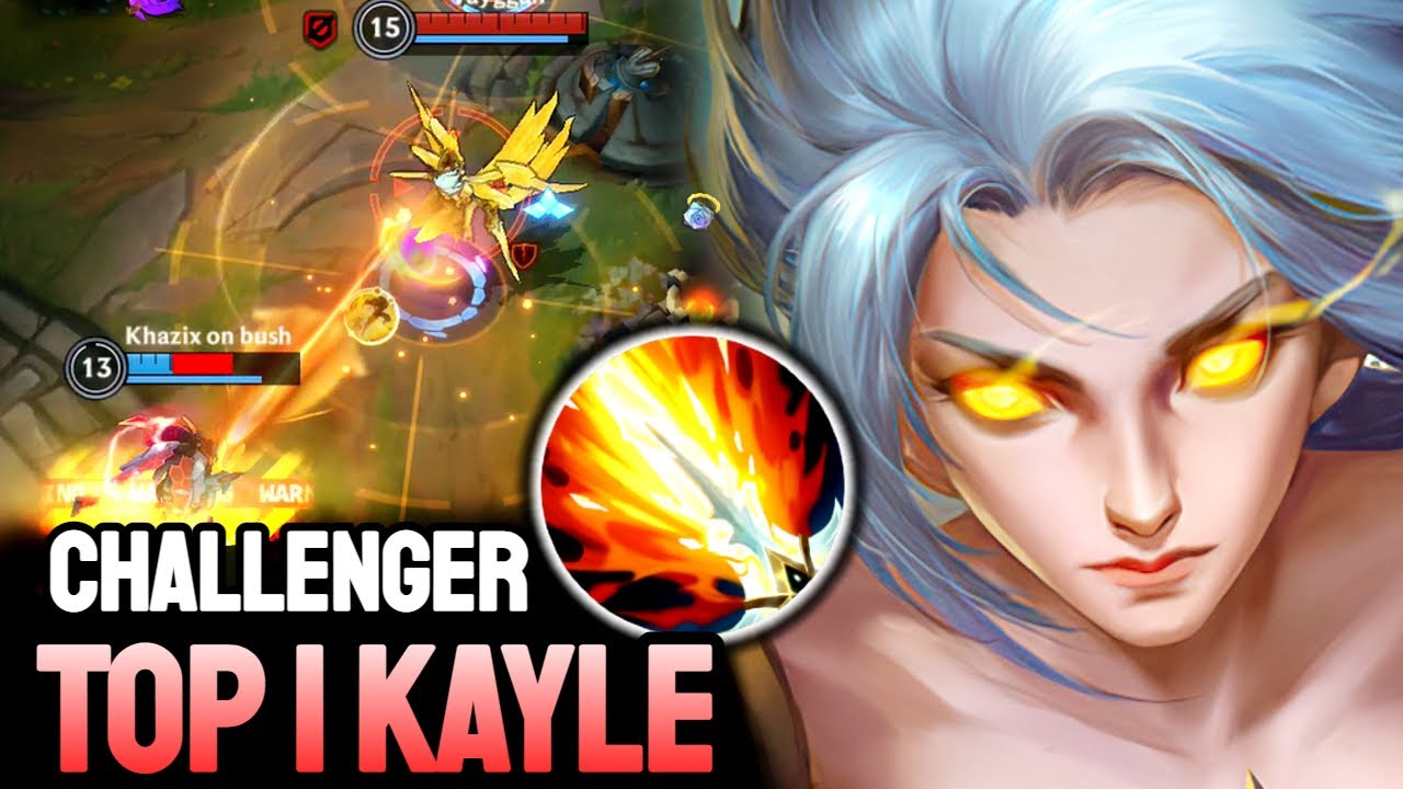 WILD RIFT KAYLE - TOP 1 KAYLE GAMEPLAY - CHALLENGER RANKED - YouTube