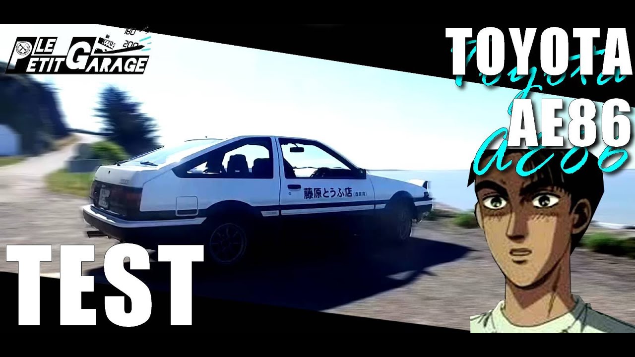 Ae86 Initial D Cartoon