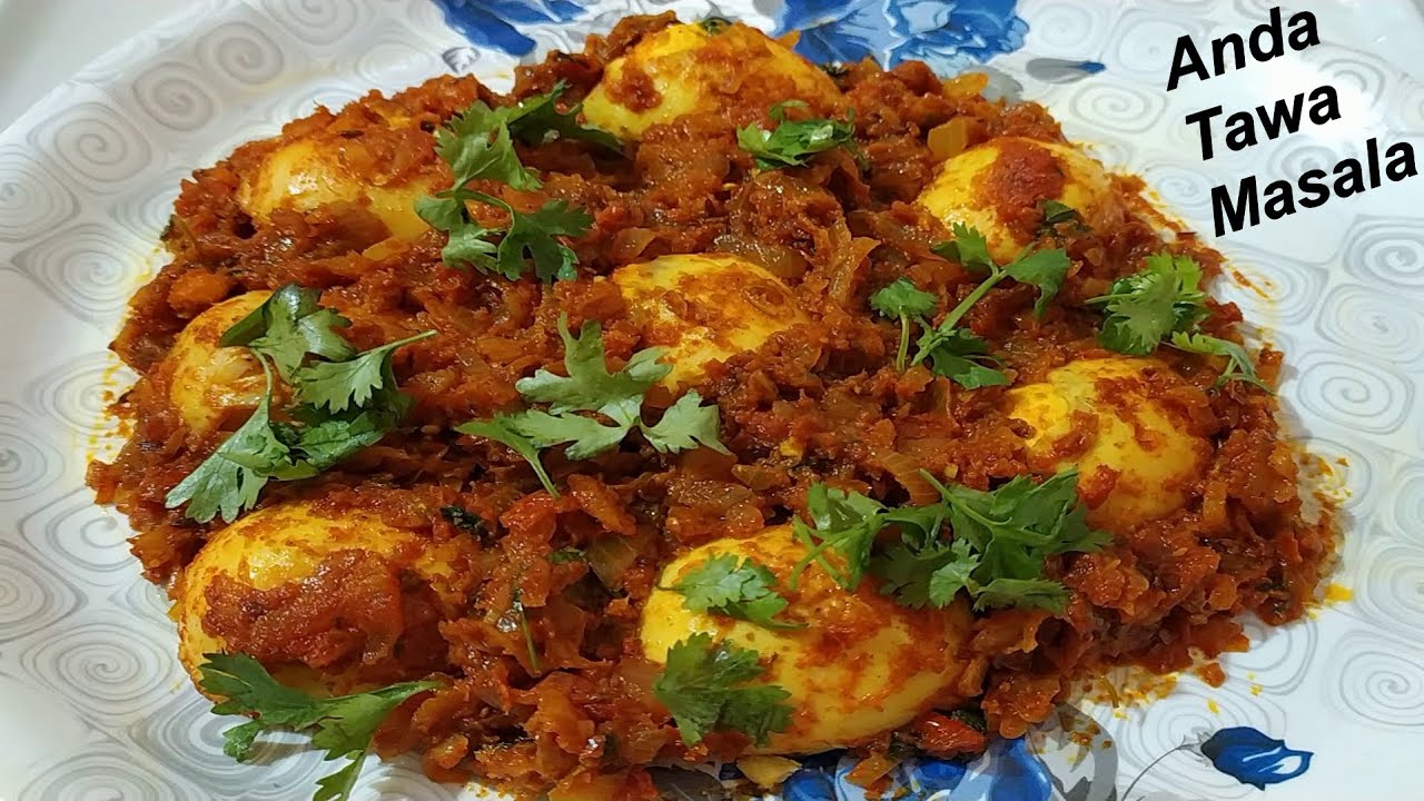 Anda Tawa Masala Recipe I Anda Masala Recipe I Egg Tawa Masala I Egg Masala I अंडा तवा मसाला I ...