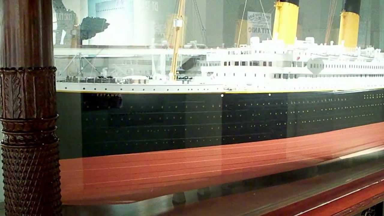 Titanic Scale Model - YouTube
