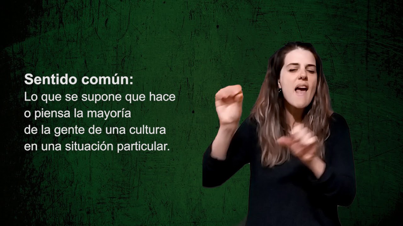 Sentido comun - YouTube