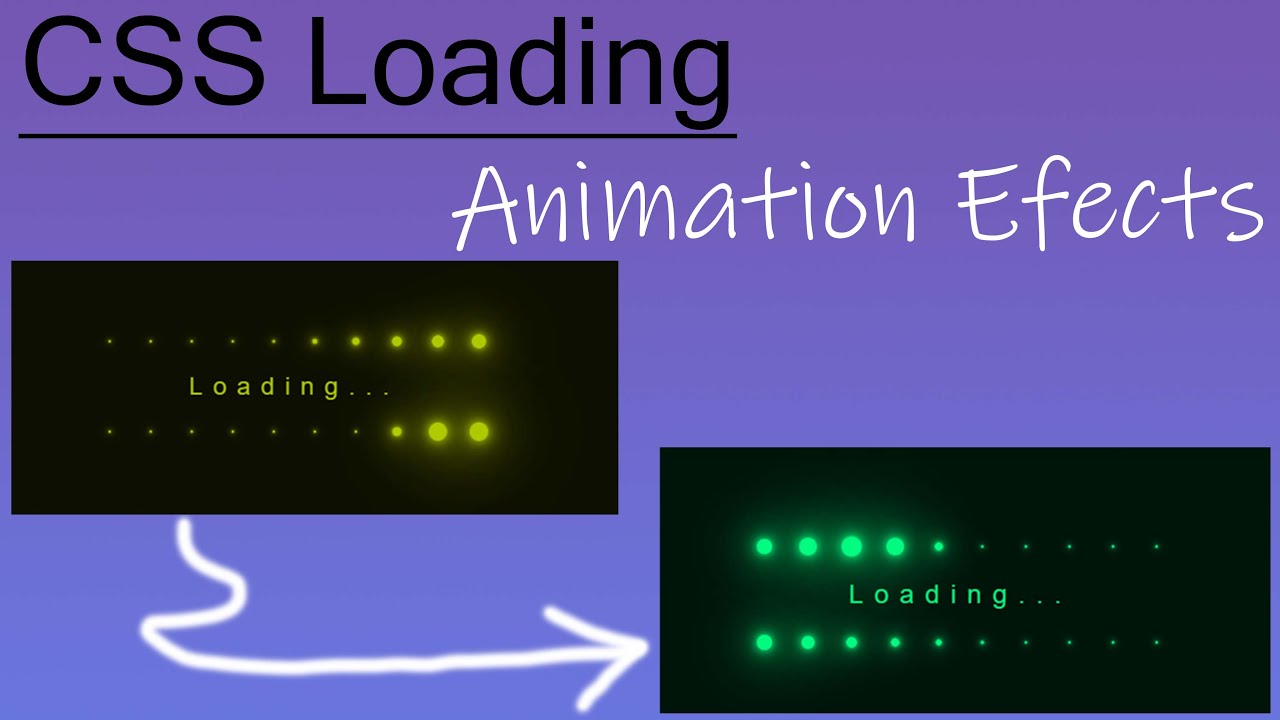 Creative CSS Loading Animations Effects - YouTube