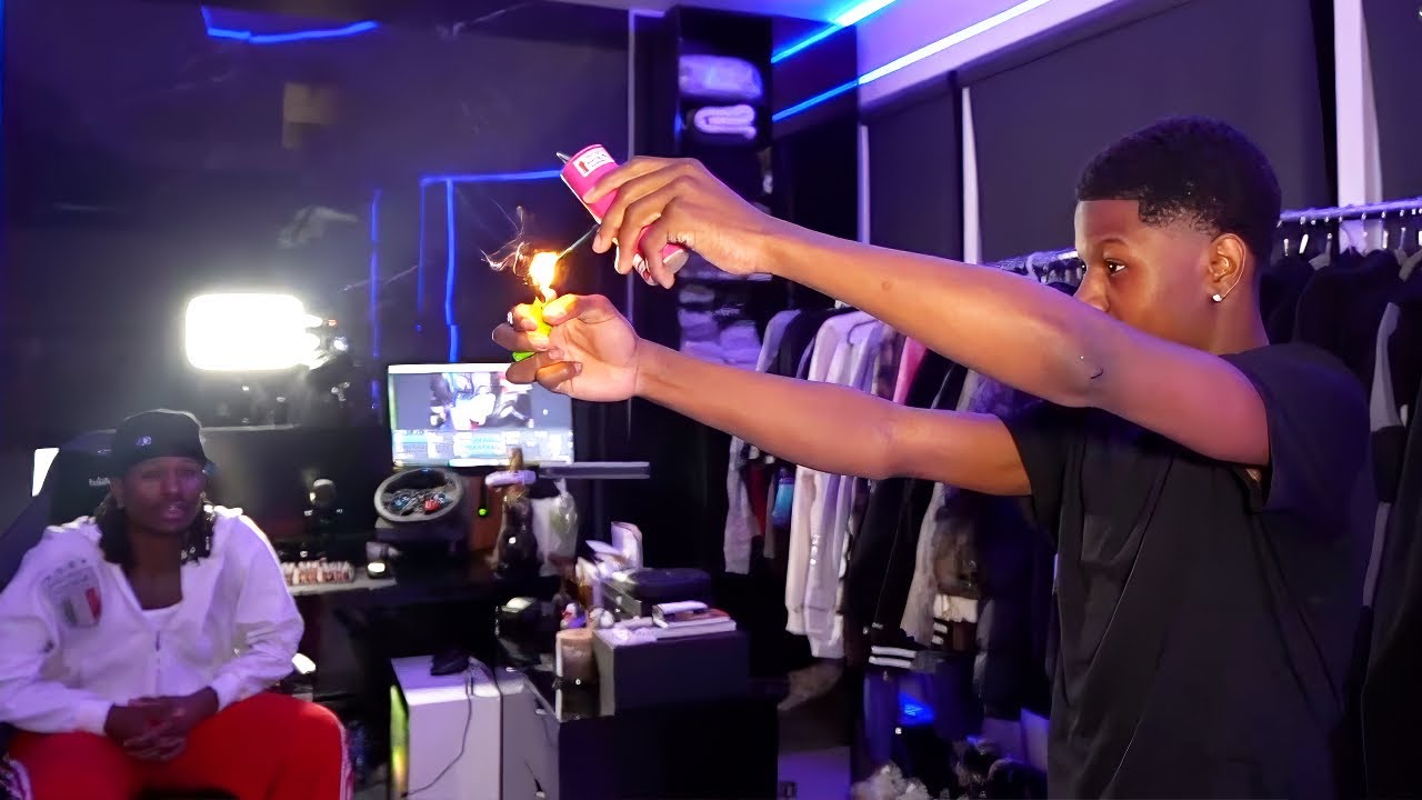 RaKai blows up Duke Dennis room.. - YouTube