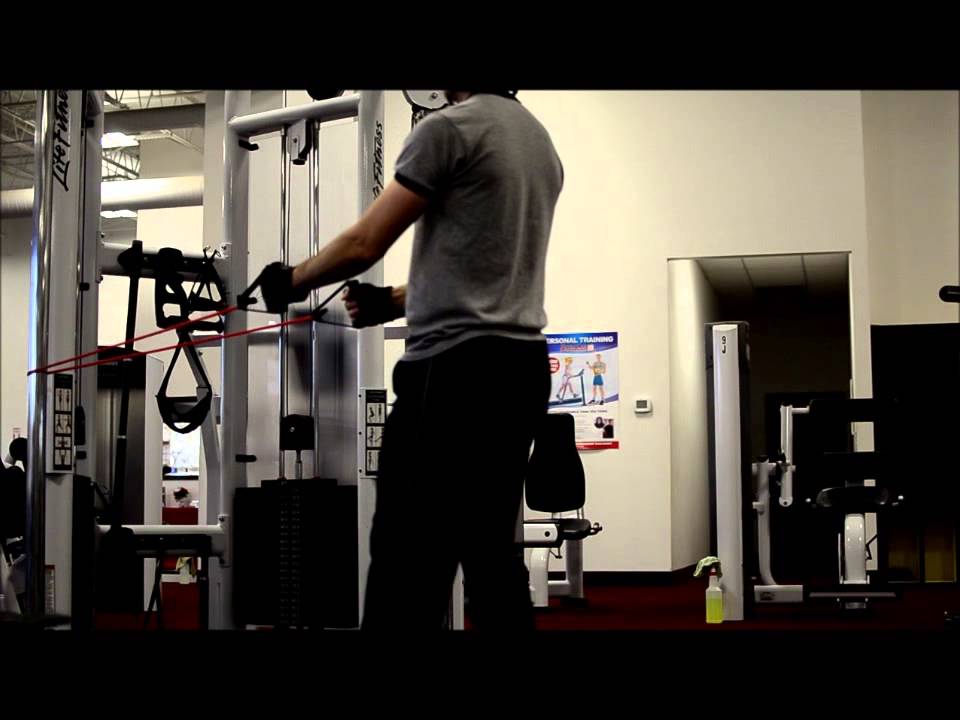 Squat to Row - Resistance Tube - YouTube