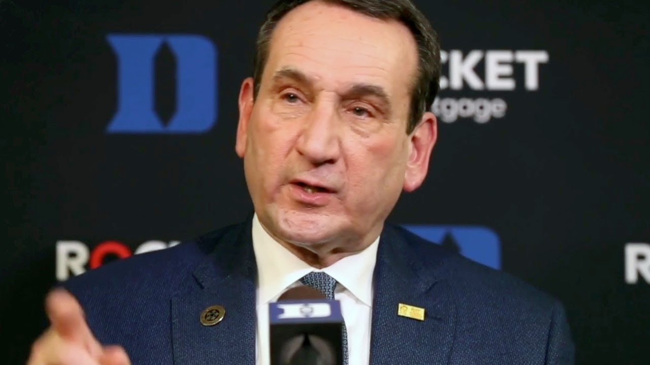 Coach K after loss to Louisville: 'The game shouldn't be played that ...