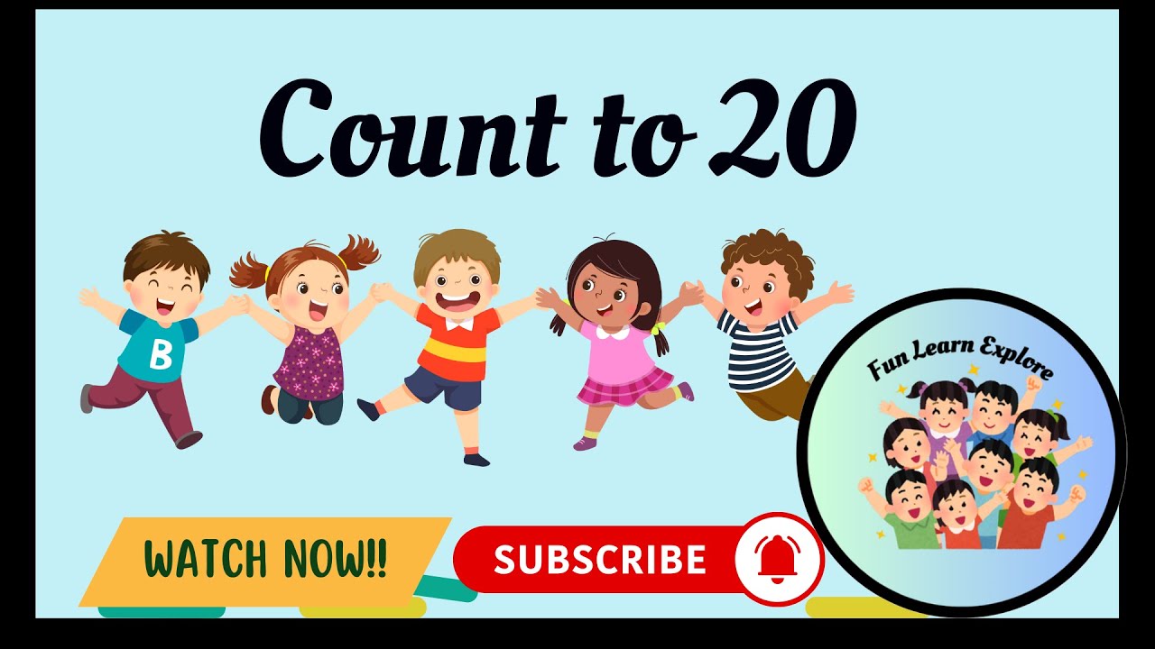 Fun with Numbers 1–20 | Let's Count to 20 | Little Learners: Counting ...