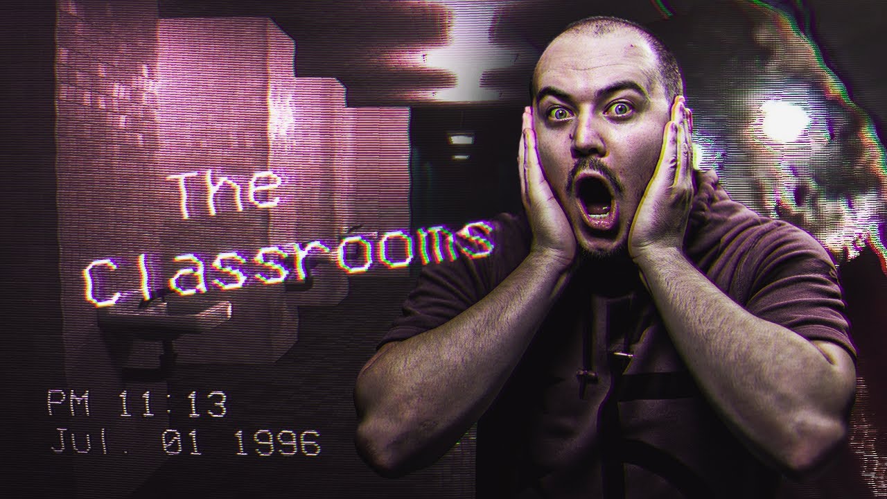 This Horror game is a mix of the BACKROOMS + SCP | The Classrooms - YouTube