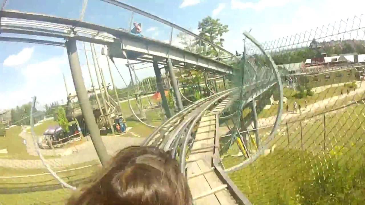 Blue Mountain's Ridge Runner Mountain Coaster (Summer 2016) - YouTube