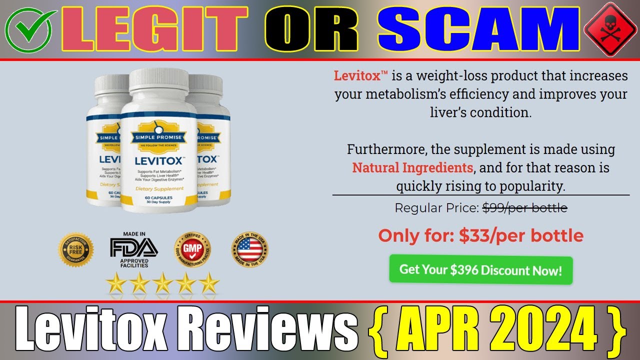 Levitox Reviews (Apr 2024) See - Legit Or Another Scam? ! Scam Website ...