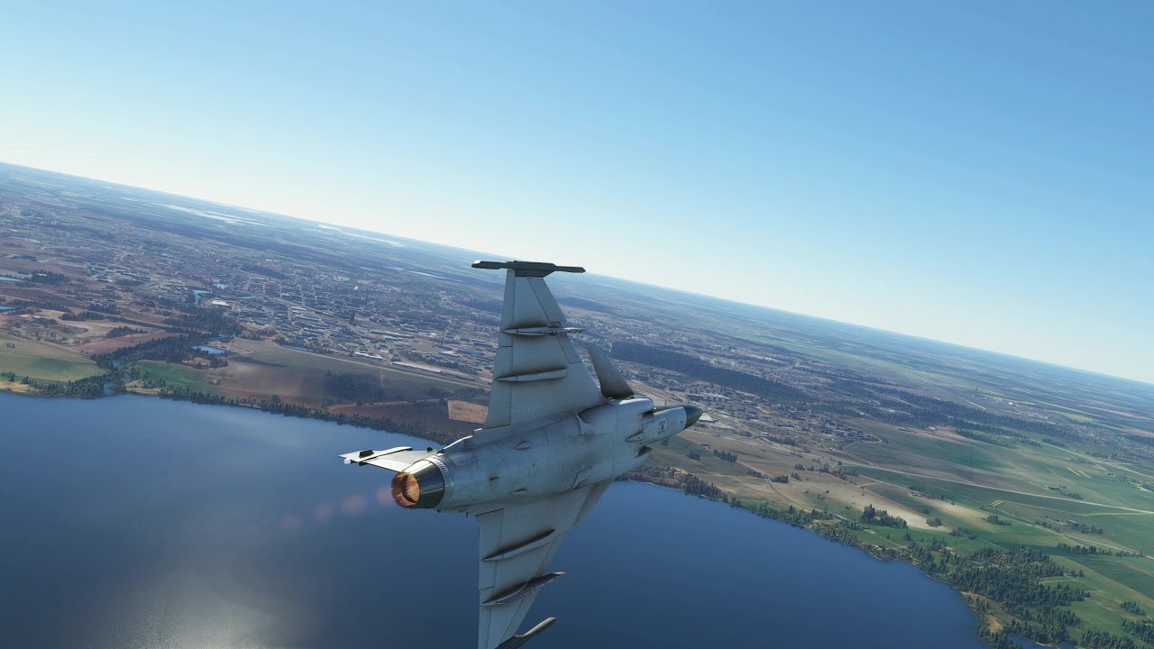 MSFS 2020 G39 Griffin ESSL SAAB Linkoeping - YouTube