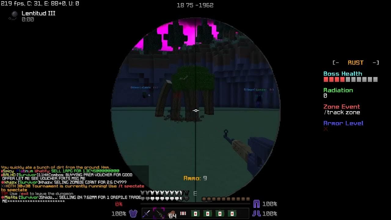 Rust V2 NEW RAID KEY MUTANT TREE - YouTube