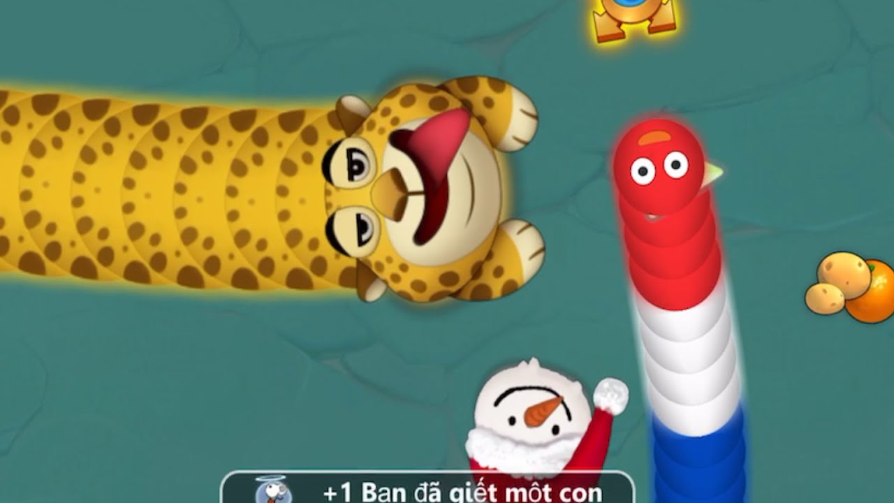 🐍Snake Zone.io | # 05 Rắn săn mồi || Vùng giun đất ,trò chơi rắn săn ...