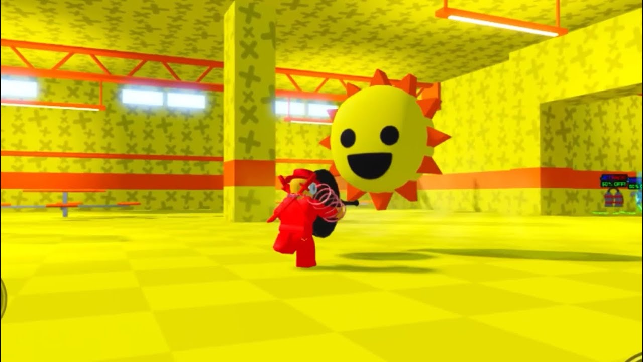 SAMMY RUN AWAY FROM MR SUN SPRUNKI PRISON RUN ROBLOX - YouTube
