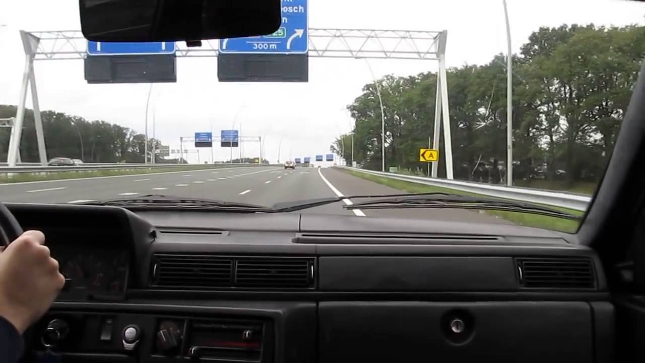 Volvo 740 AW71 automatic transmission accelerating & using kickdown on ...