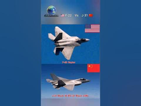 🇺🇸 F-22 Vs J-31 🇨🇳 | @AMPTfied - YouTube
