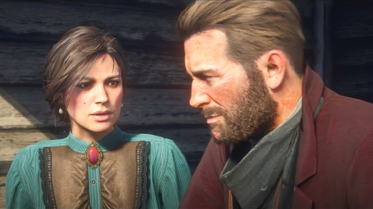 Mary Linton And Arthur Morgan Reunited After Several Years Red Dead