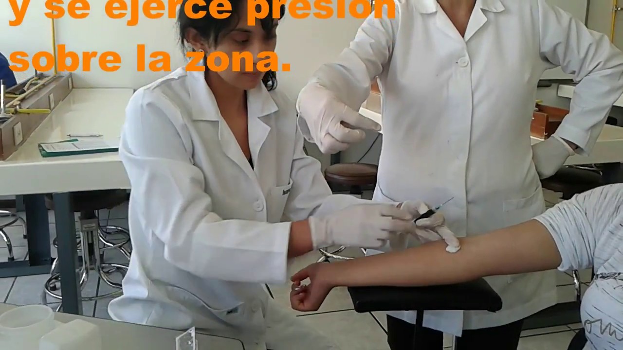 Laboratorio Clínico Práctica de Punción Venosa P1G2D - YouTube