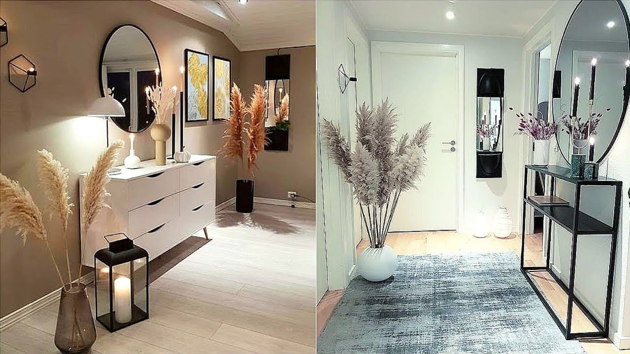 Entryway Decorating Ideas 2023 Living Room Hall Wall Decorations Home ...