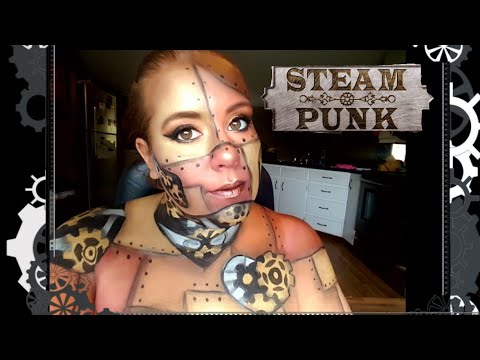 Steampunk makeup tutuorial