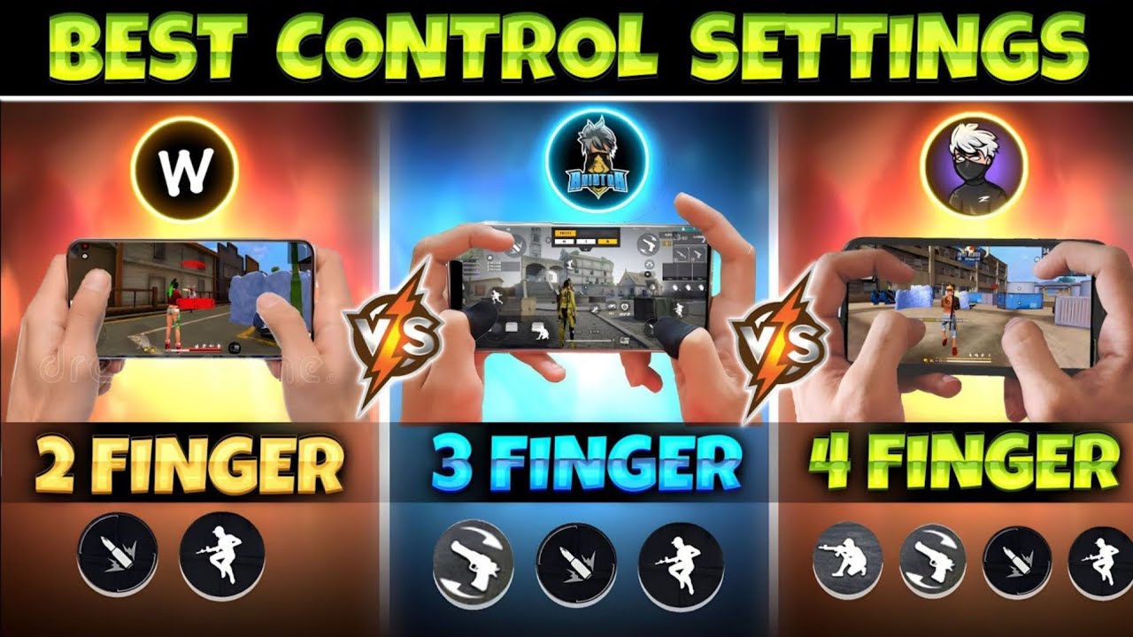 WHICH IS THE BEST CONTROL SETTINGS 3 FINGER VS 4 FINGER VS 5 FINGER ...