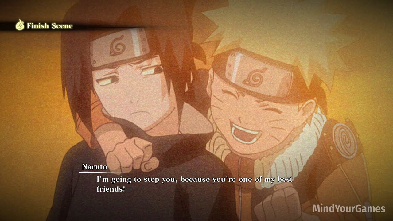 Naruto (Sage Mode) vs Sasuke (Five Kage Summit) - Naruto Storm ...