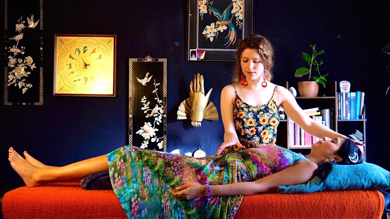 ASMR Reiki | Real Person Energy Healing Session + Massage for Sleep ...