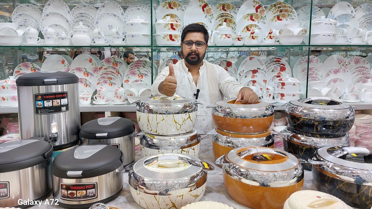 Fancy Hot Pot Set 3pc Glass cover Hot pot Set 4pc original quality ...