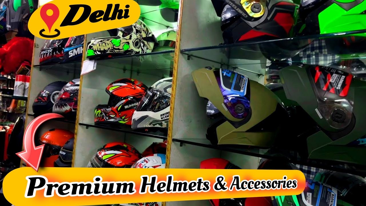 Premium Helmets & Accessories in Delhi Karolbagh NaiWala | Best Helmet ...