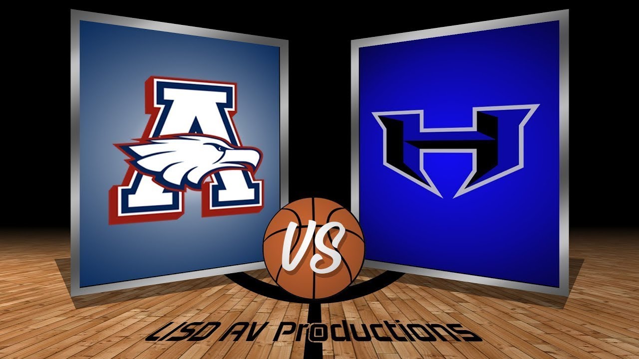 Allen High School vs Hebron High School Varsity Mens Basketball 12/7/18 ...