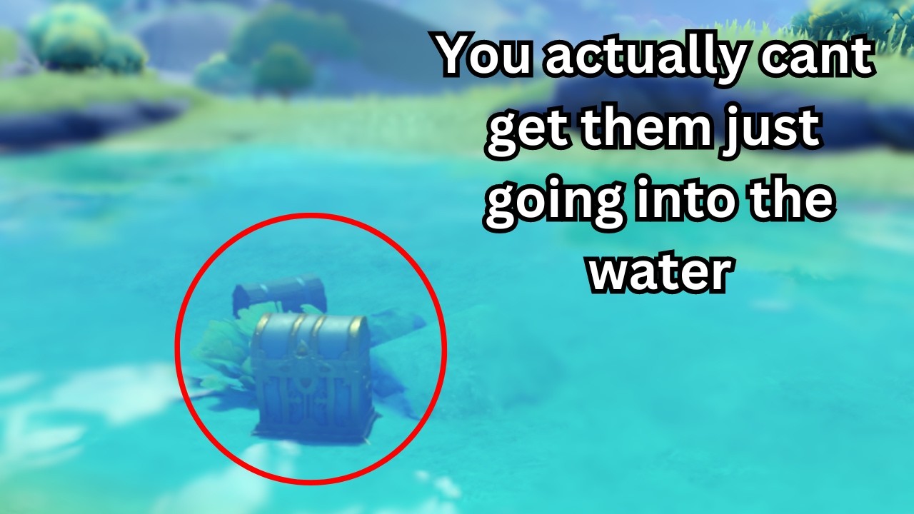 I Uncovered the BEST Natlan Underwater Luxurious Chest Puzzle in ...