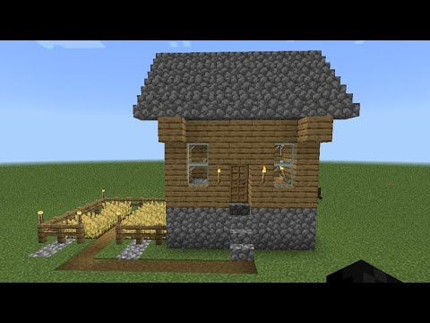 Simple House Minecraft Tutorial - YouTube